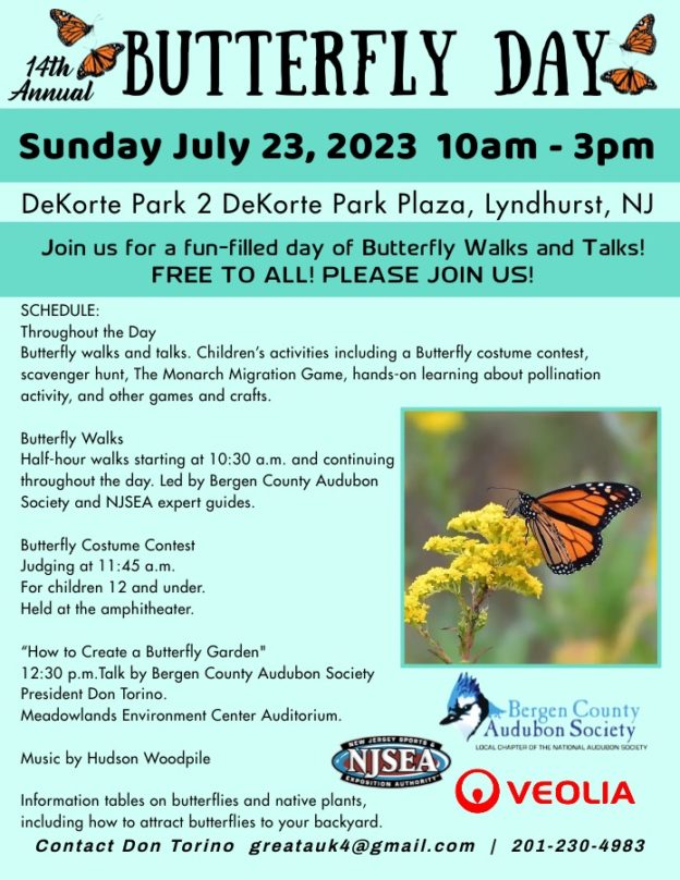 Butterfly Day Complete Schedule! | The Meadowlands Nature Blog